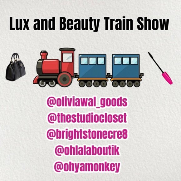 Bags | Lux And Beauty Train Show Like To Get Notified | Poshmark